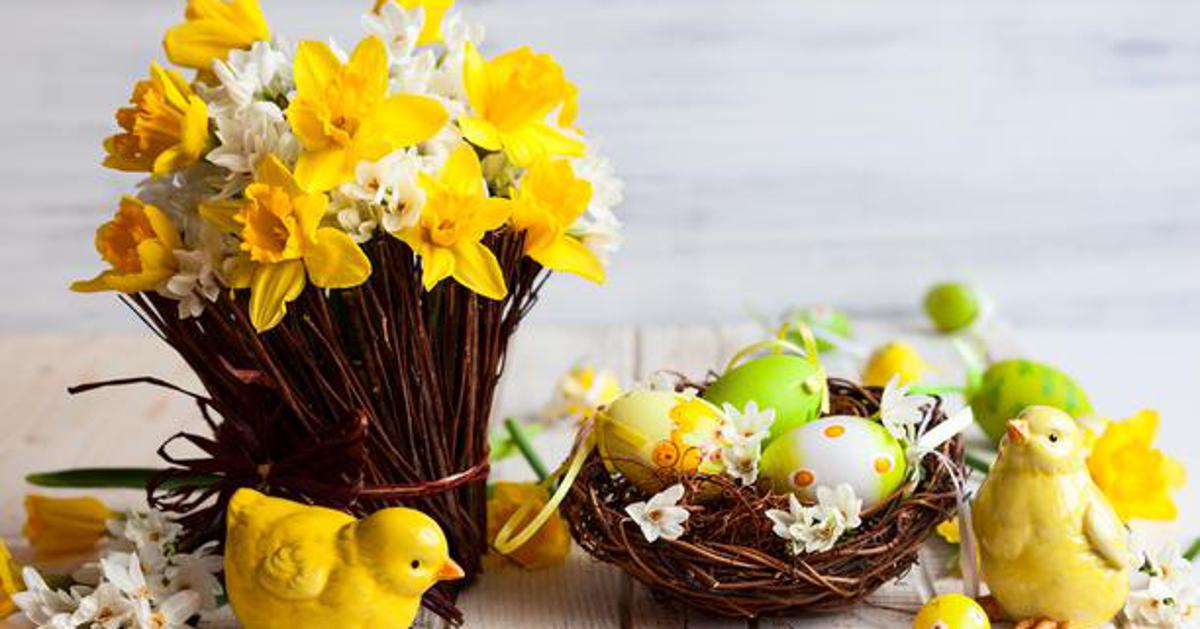 Najljepše uskršnje prirodne dekoracije - hit su ukrasne grane koje lako ...